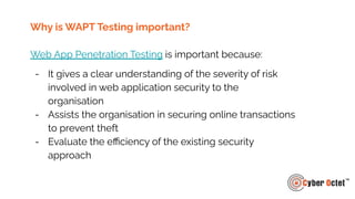 Cyber Octet - What is Web Application Penetration Testing (WAPT).pdf