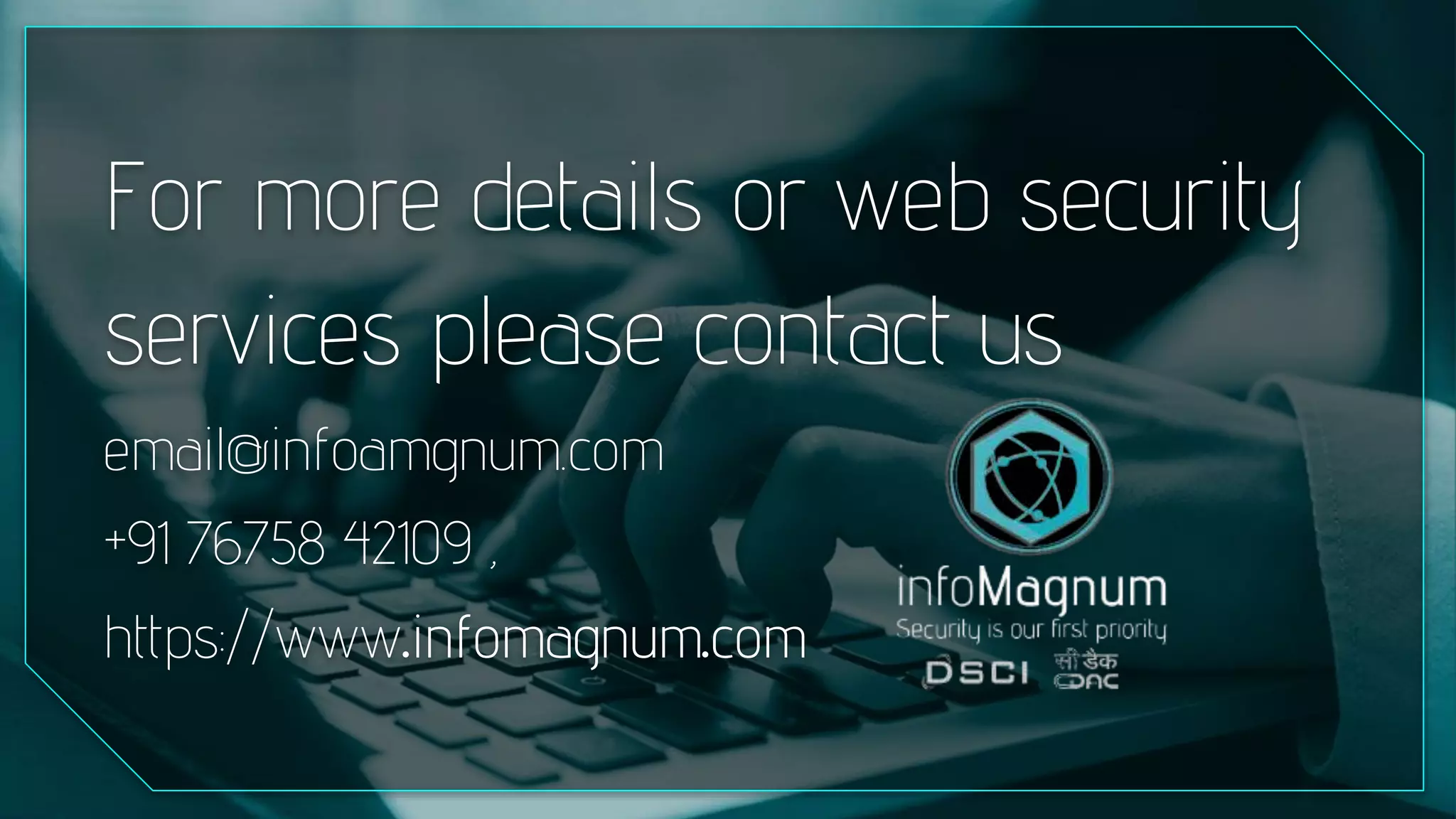 Cyber pledge infoMagnum | PPTX