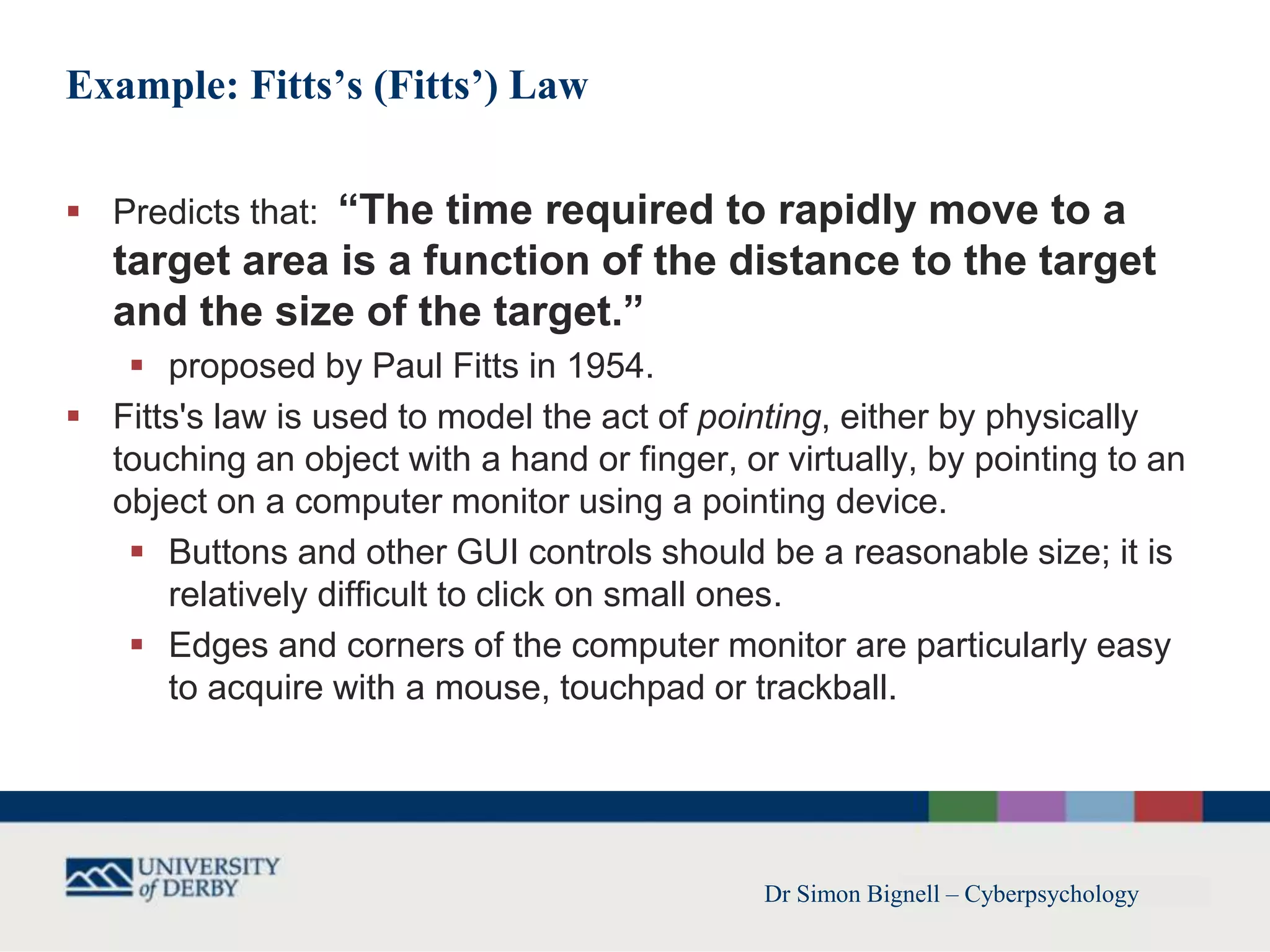 The Psychology of Human-Computer Interaction | PPTX
