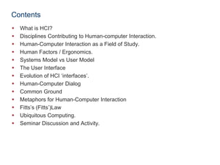 The Psychology of Human-Computer Interaction | PPTX