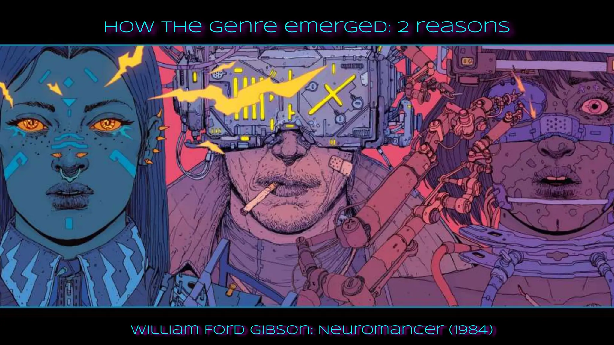 Cyberpunk: history, key features, examples | PPTX