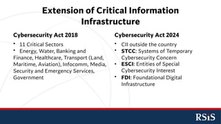 Cyber Resilience and Critical Information Infrastructure Singapore Case ...
