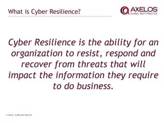 Cyber resilience itsm academy_april2015 | PDF