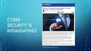 Cyber risk reporting aicpa framework | PDF