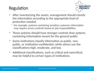 Cyber RM - Asset Inventory - Module 7 Powerpoint Presentation | PPT