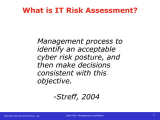 Cyber RM - Process - Module 4 Powerpoint Presentation | PPT