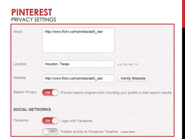 Cyber Safety: Privacy Options in Social Media Platforms | PPT