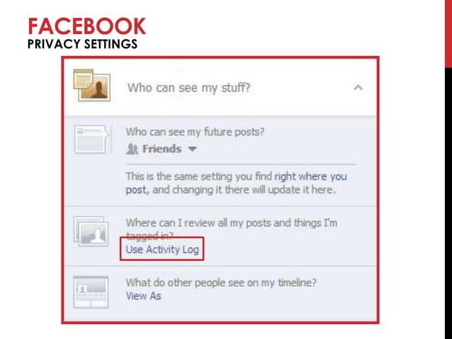 Cyber Safety: Privacy Options in Social Media Platforms | PPT