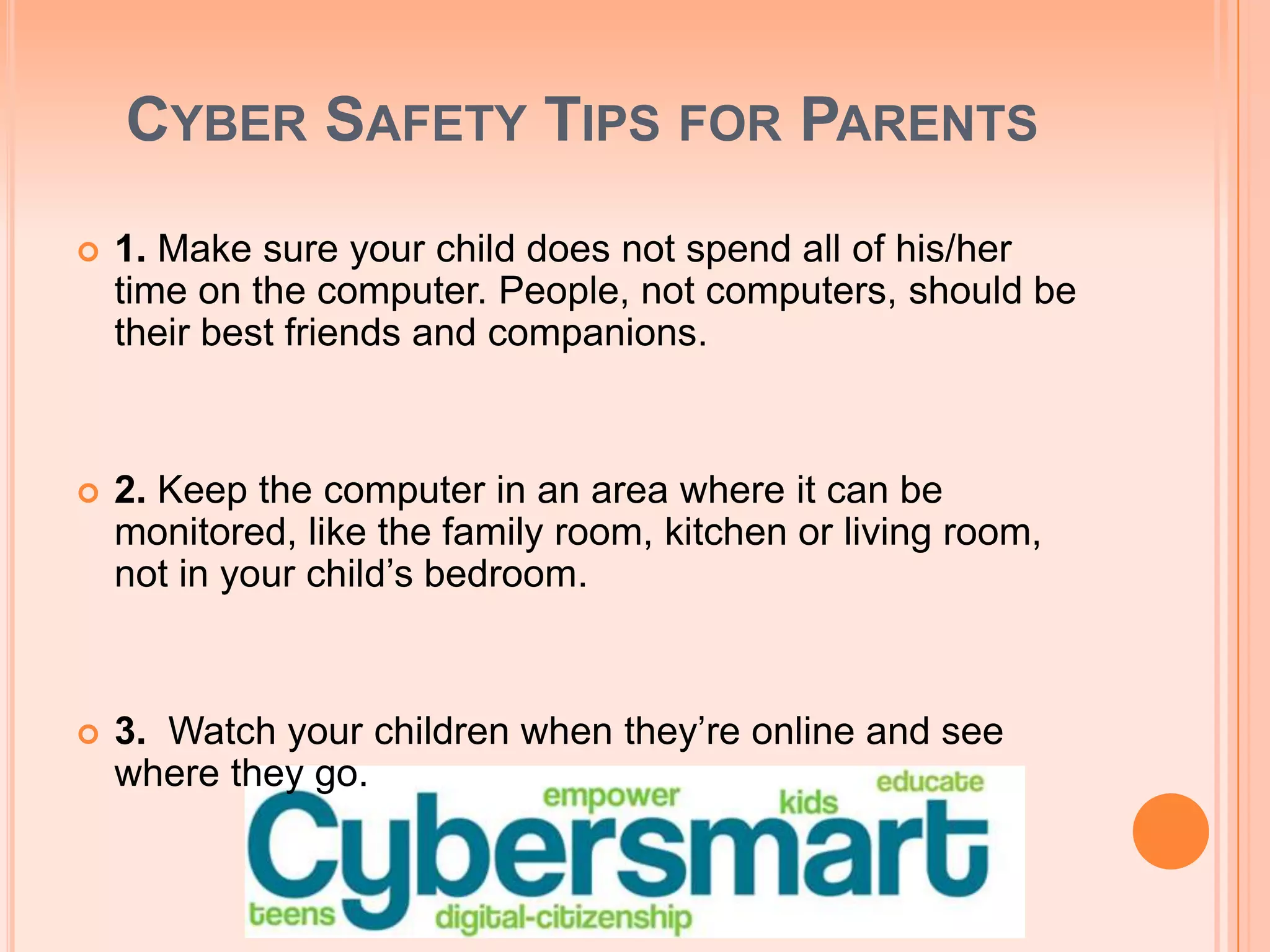 Cyber safety | PPT