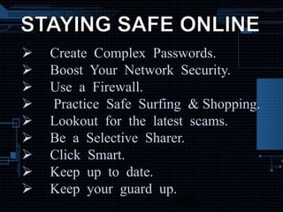 Computer Project on Cyber Safety | PPTX