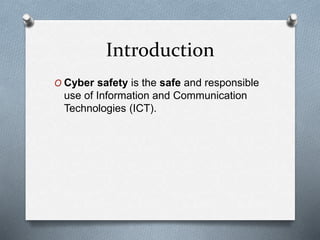 Cyber safety | PPTX