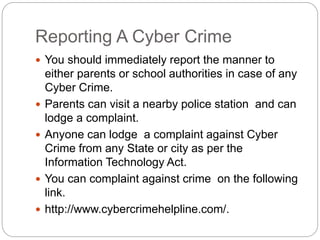 Cyber safety | PPTX