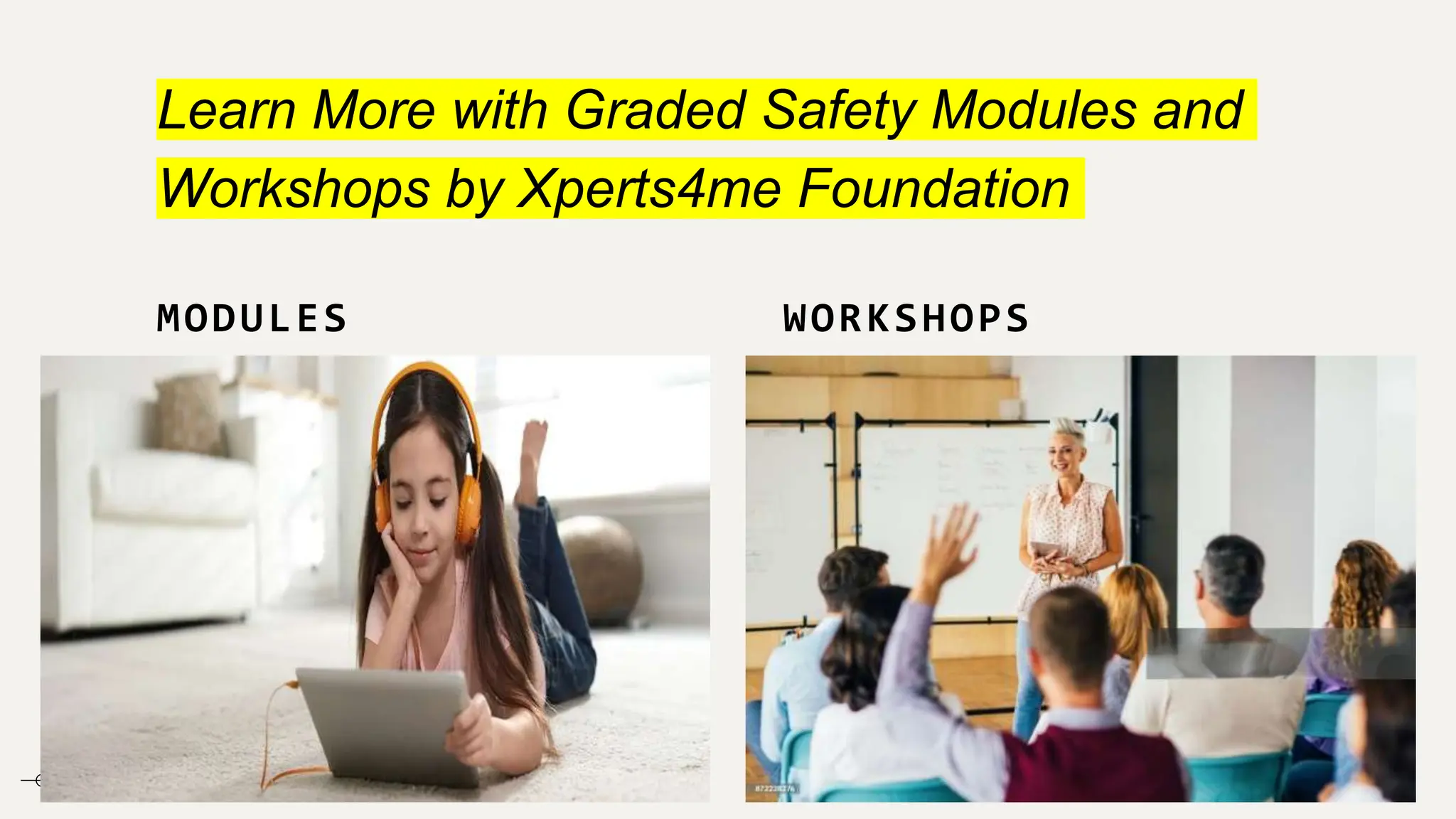 CYBER SAFETY Awareness Module By Xperts4me Foundation | PPTX