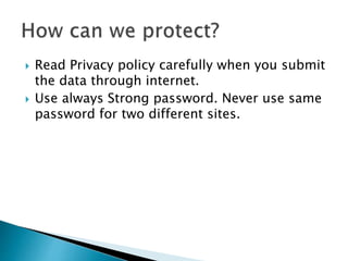 Cyber safety and cyber security | PPTX