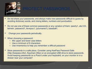 Cybersafety basics | PPT | Operating Systems | Computer Software and ...