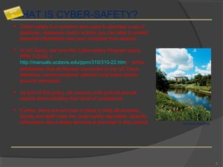 Cybersafety basics | PPT | Operating Systems | Computer Software and Applications