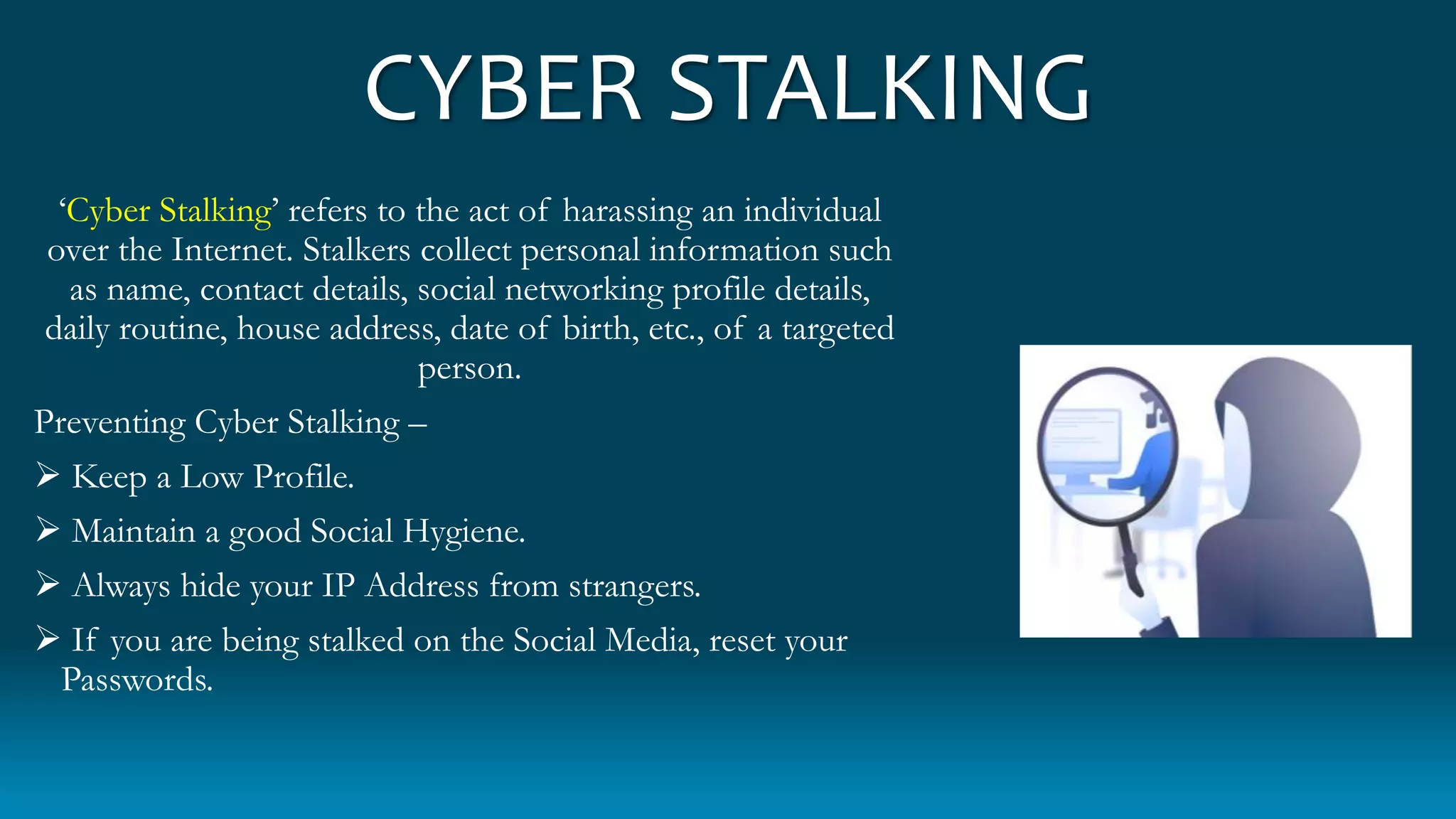 Cyber Safety Class 9 | PPTX