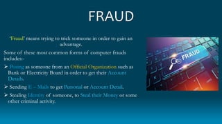 Cyber Safety Class 9 | PPTX