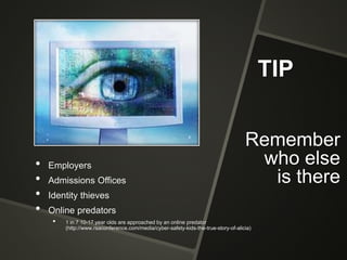 Cyber Safety for Middle School Students and Parents | PPTX | Social ...