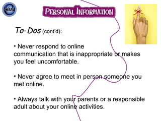 Cyber Safety How Children Can Protect Themselves From Online Threats | PPT