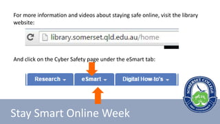 Cybersafety junior school | PPTX