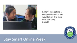 Cybersafety junior school | PPTX