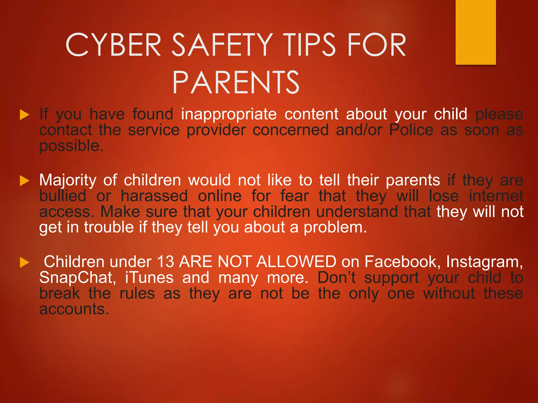 Cyber safety tips | PDF