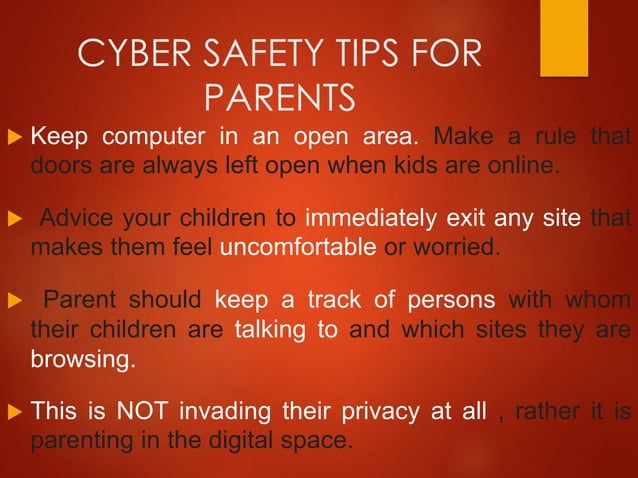 Cyber safety tips | PDF | Social Networking | Internet