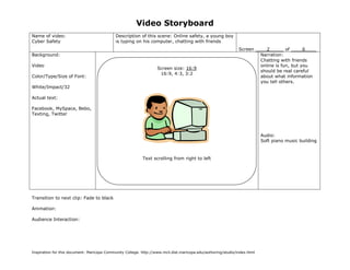 Cyber safety video | PDF