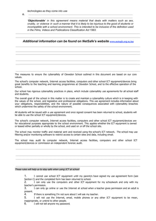 Cybersafety yr0 3 | PDF