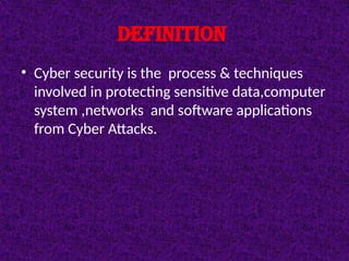 Cyber sec PPT.pptx.it is very essential. | PPTX