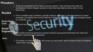 Methods of Cybersecurity Attacks | PPTX