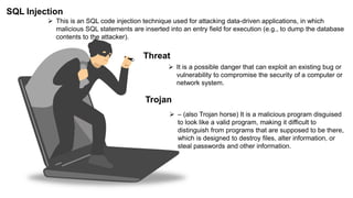 Methods of Cybersecurity Attacks | PPTX