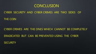 Cyber security | PPTX