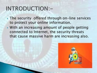 Cyber security Information security | PPTX