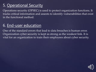 Cyber security | PPTX
