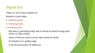 Cyber security & Data Protection | PPSX