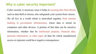 Cyber security & Data Protection | PPSX