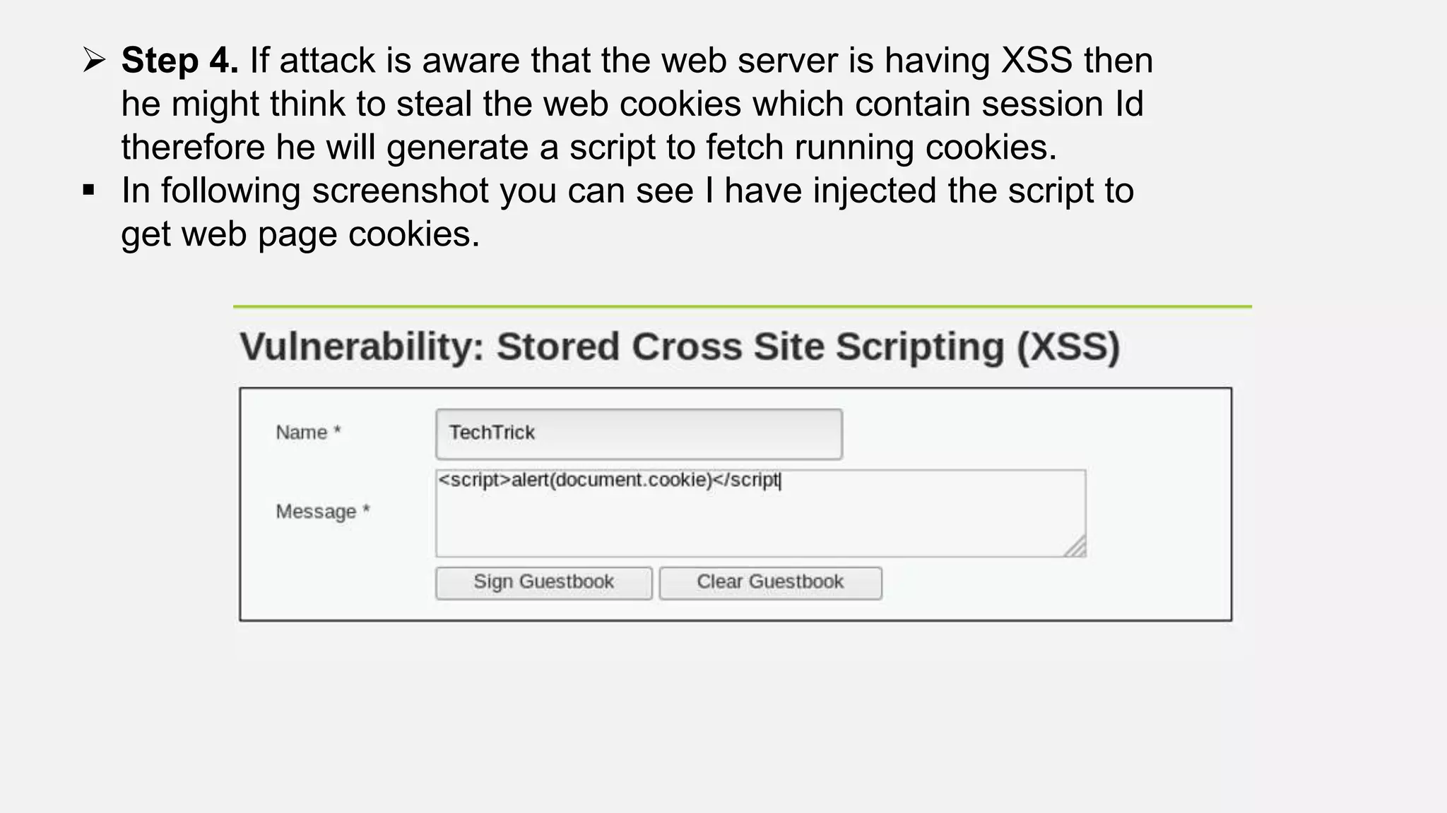 STORED XSS IN DVWA | PPTX