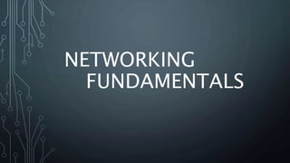 Cyber Security Fundamentals | PPTX