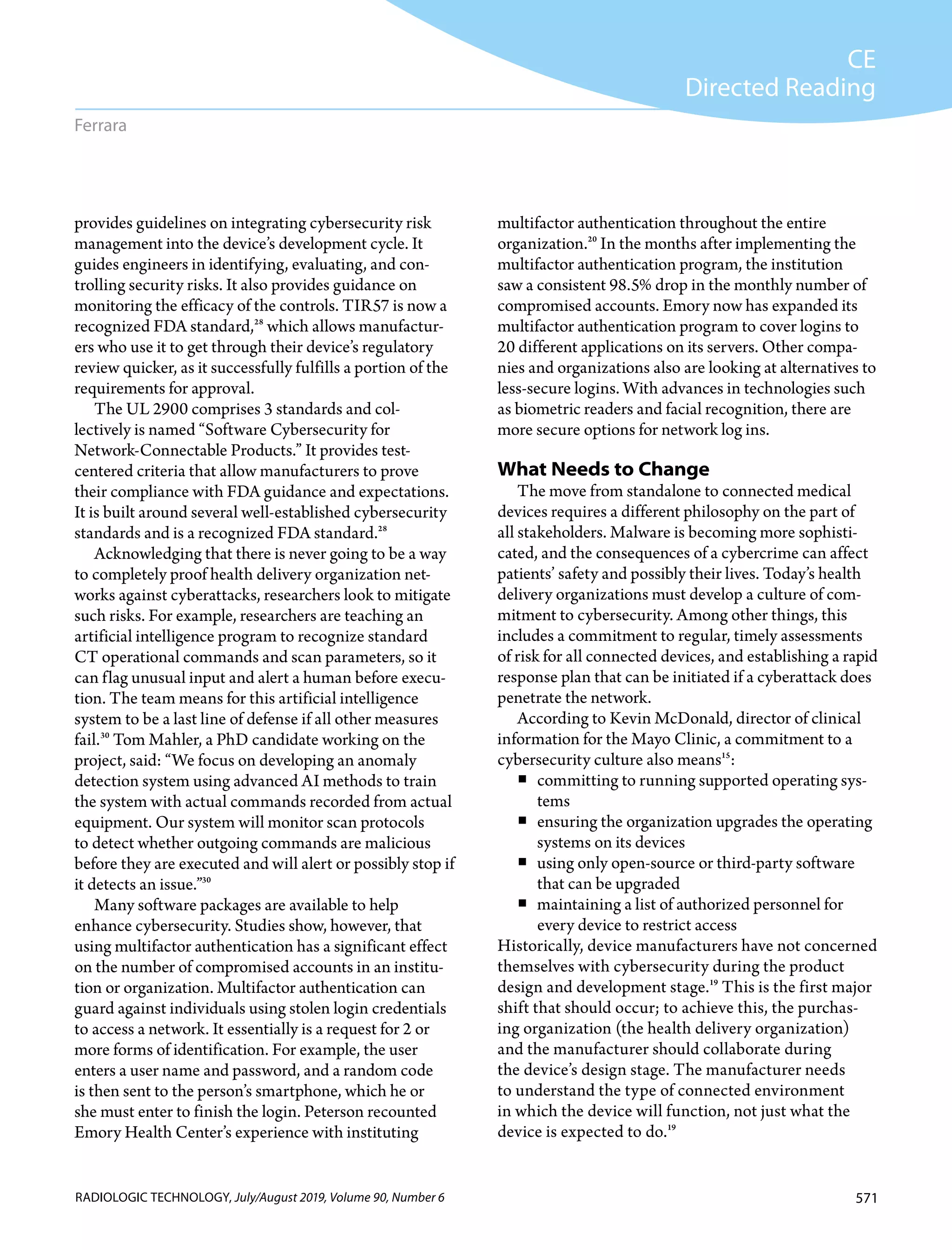 Cybersecurity | PDF
