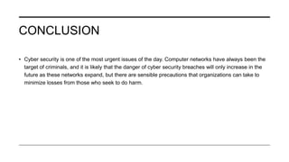 Cyber security | PPT