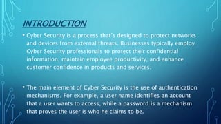 Cyber Security | PPTX