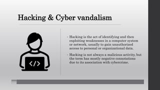 Security Threats & Cyber Crimes | PPTX