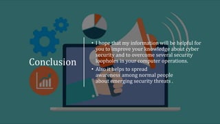 Cyber security | PPTX