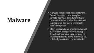 Cyber security | PPTX