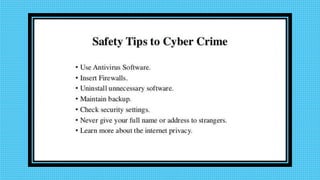 Introduction to cybersecurity principles | PPT