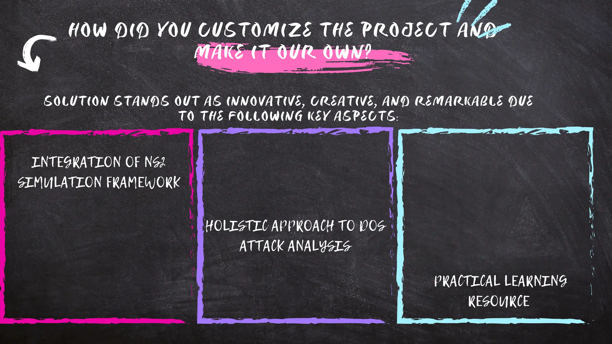 cyber security DOS attack using NS2 ppt content | PDF