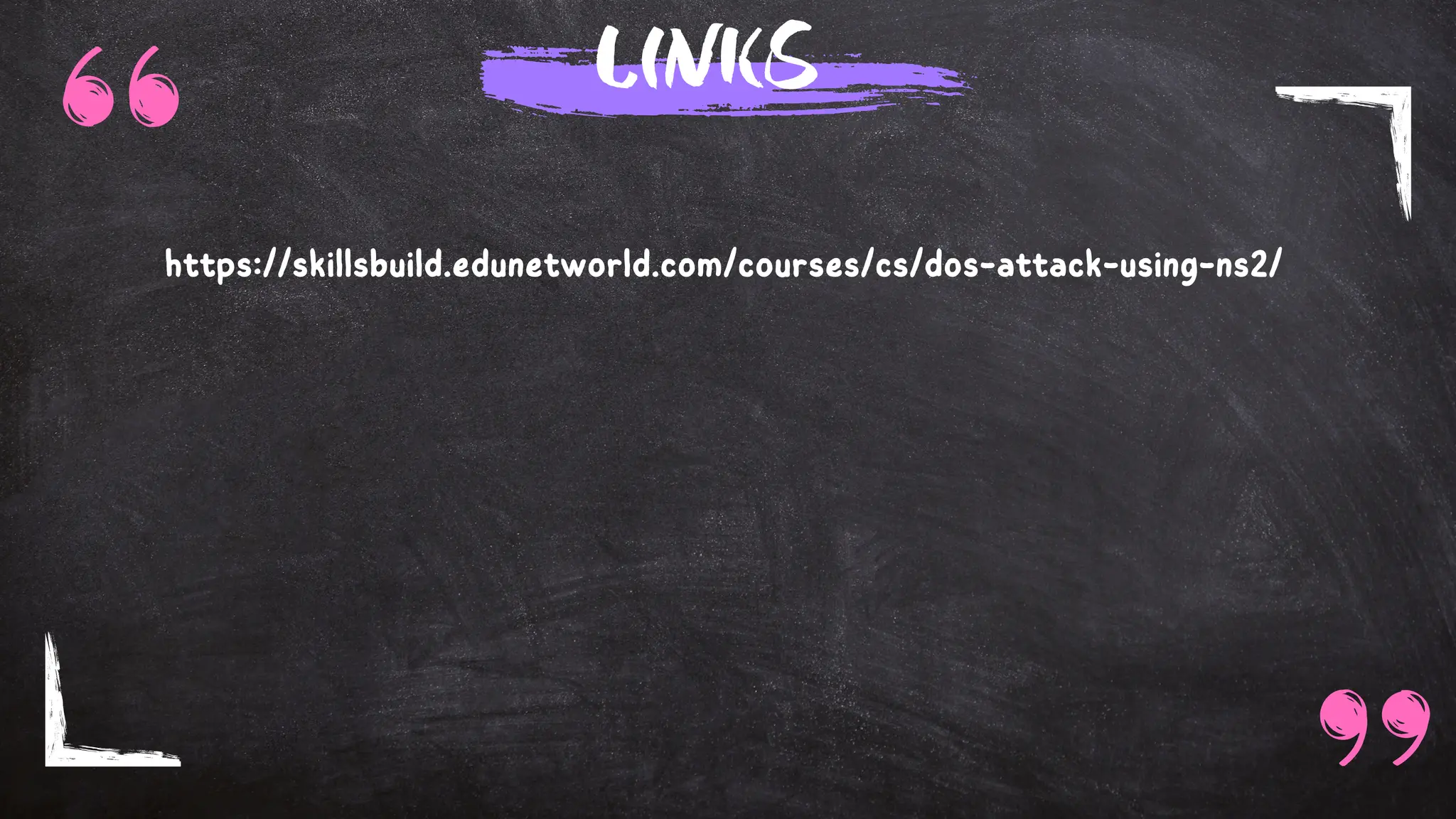 cyber security DOS attack using NS2 ppt content | PDF