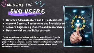 cyber security DOS attack using NS2 ppt content | PDF